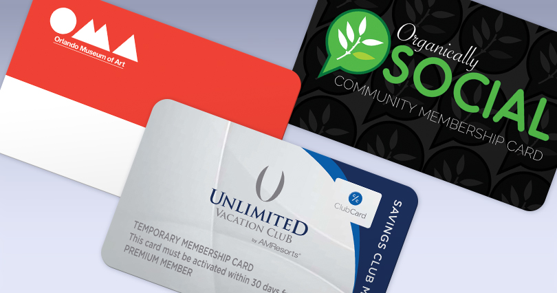 Customize Your Membership Cards – Plastic Resource